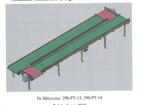 Ulagač - vaga - mašina za sortiranje KMT 290-PT-13 290-PT-14