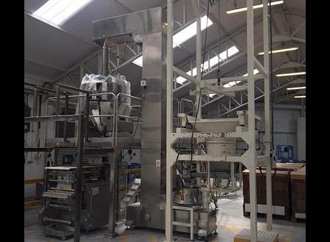 Form fill seal packing line Martini quad pack