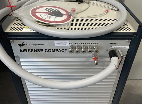 Korišćen masni spektrometar AirSense Compact kompanije V&F Analysetechnik