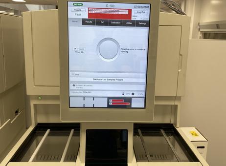 Korišćen je Bio-Rad D-100 digitalni PCR sistem