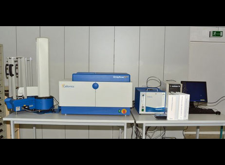 Korišćeni Cellomics ArrayScan HCS čitač