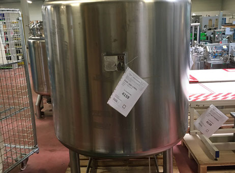 Tank Pierre Guerin agitée, inox 1920 litres