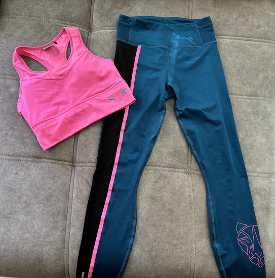 Original Puma top i helanke