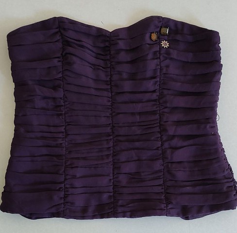 MEXX Elegantni Ljubičasti Korset Top Vel. 42