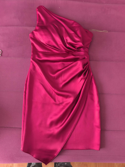 Elegantna ciklama haljina