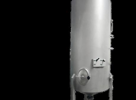 Tank Storage silo with mixer 2,500 liters
