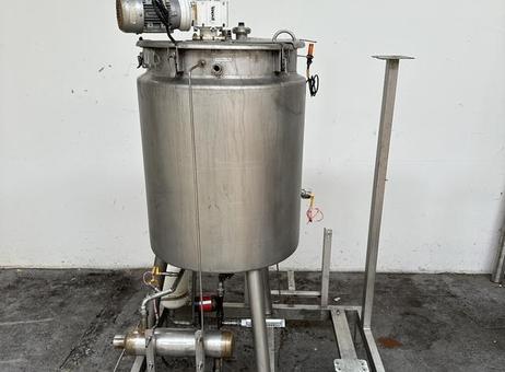 NIRO ATOMIZER 235L Rezervoar za mešanje od nerđajućeg čelika sa grejanjem