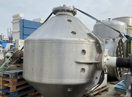 Tank Orth VACUUM ROTARY BICONE DRYER 2500 LITRES