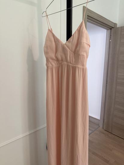 Roze haljina, Bershka, L