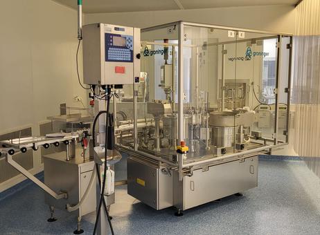 Steriline Washer + Tunnel Steriline VSH02 + Filler Groninger KFVG251
