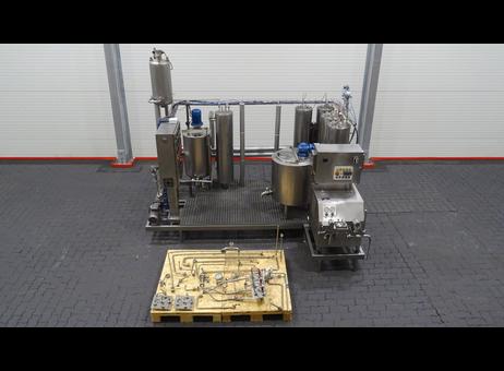 Mikser za tečnost Talleres Garvía / FBF Iberica Pilot Pasteurisation Plant with homogeniser