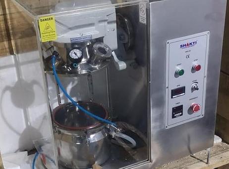 SHAKTI LAB MIKSER JACKET BOVL SCRAPERS VACUUM Mešalica tečnosti