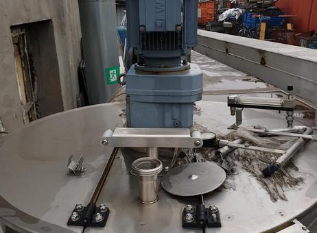 Multishaft mikser Serap Process Cuve Tampon