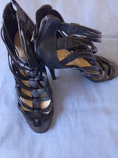 Via Spiga crne stikle sandale
