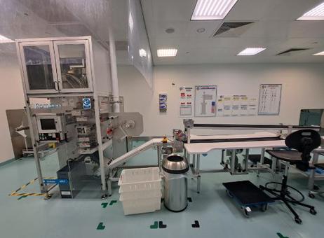 Romaco-Siebler HM1/160 vertikalna traka mašina za pakovanje tableta