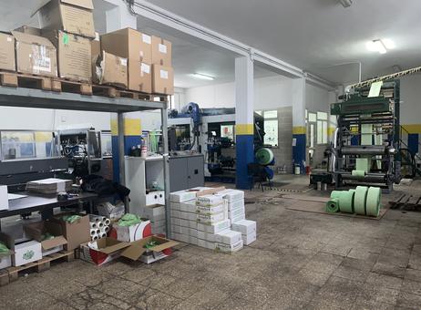 Kompletan proizvodni pogon za kese za kupovinu i dršku/otvorena usta Tecom + Fleko Stack Omat + Bielloni Mobert + Manzoni - Ekstruziona linija