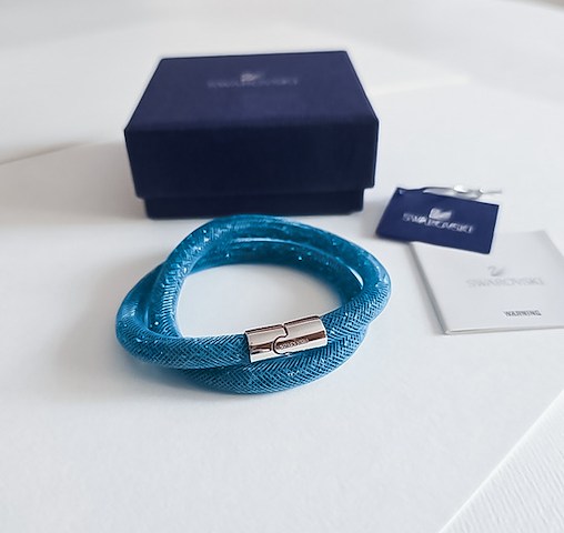 Swarovski Stardust dupla kristalna narukvica