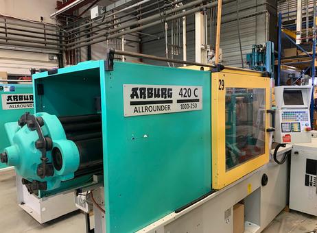 Mašina za brizganje ARBURG 100T 420 C 250
