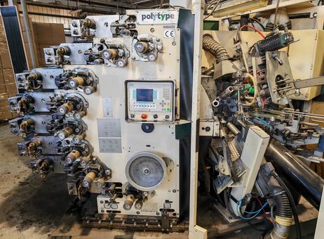POLYTYPE BDM-611/916 UVD štampač za plastične čaše