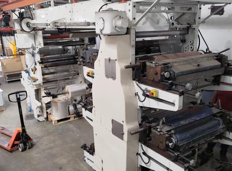Fleko štamparska mašina WINDMÖLLER & HÖLSCHER (W&H) 6 colours stack Flexo 780 mm