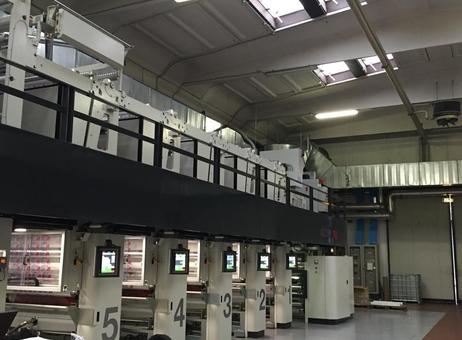 Polovna Rotogravure Rotari Machine Model Comeki R2 Godina 2016