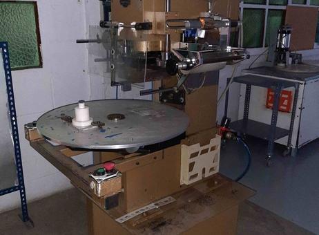 Umetač koverte IMPAK Gierlich Hot Stamping Machine — ONLY 3,221 Hours + Atlas Copco Compressor