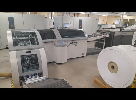 Kompletna linija za završnu obradu: Ibis Smart-Binder SB2 + Tecnau Unwinder 550 + Tecnau Cutter C20