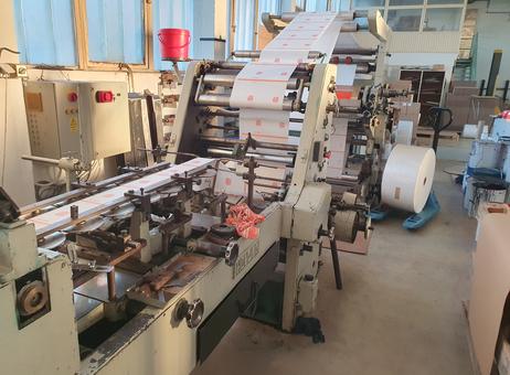 1971 HOLWEG ROYAL 2 са 2 боје флексо штампом - машина за прављење папирних кесица SOS