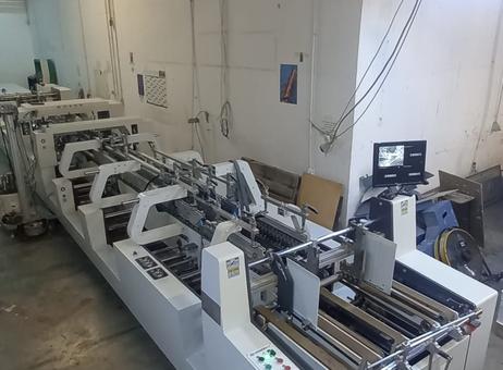 Mašina za oblikovanje i lepljenje ambalaže WENZHOU HOSON ZH-1200-BFT-H
