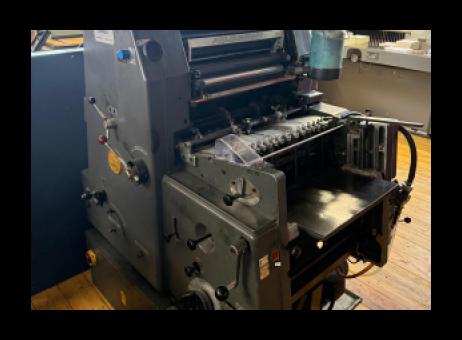 Offset u jednoj boji Heidelberg GTO 46-1