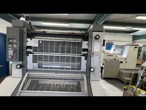 Komori Sprint S228-Perfektor ofset štampa, dve boje