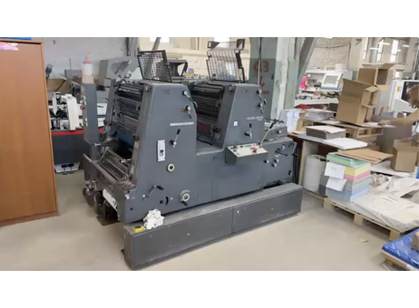 Offset dve boje Heidelberg Gto 52-2+