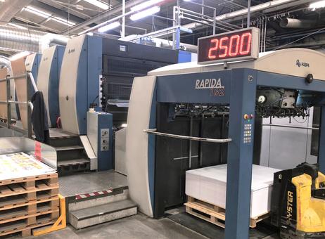 Offset četiri boje KBA RA 162 A4