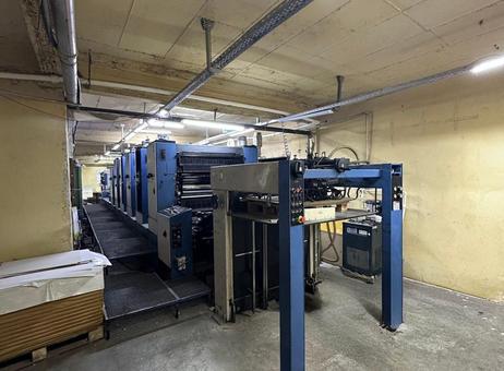 Ofset štamparska mašina 5 boje KBA Rapida 104