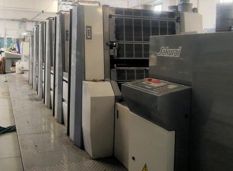Ofset štamparska mašina 5 boje Sakuray 575 SD + LX