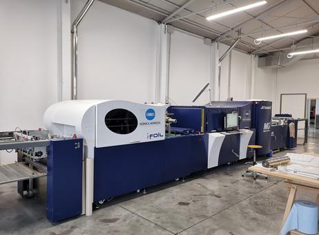 Mašina za sito štampu Konica Minolta MGI 3D Jetvernish Evoluzione