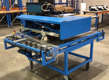 Nordson Conveier - Hotmelt lepak aplikator transporter za lepljenje curroged kutija