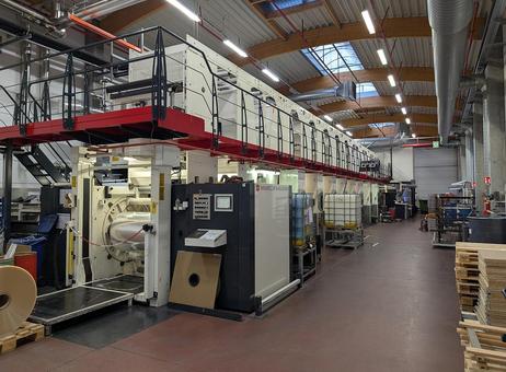 W&H Heliostar rotogravюr presa