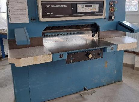 Giljotina od papira Wohlenberg 92 MCS-2