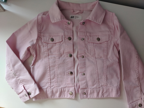 H&M roze teksas jaknica