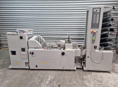 Collator Horizon Stitcher/Folder (SPF-11) &amp; Trimmer (FC-11) Collator (MC-80)
