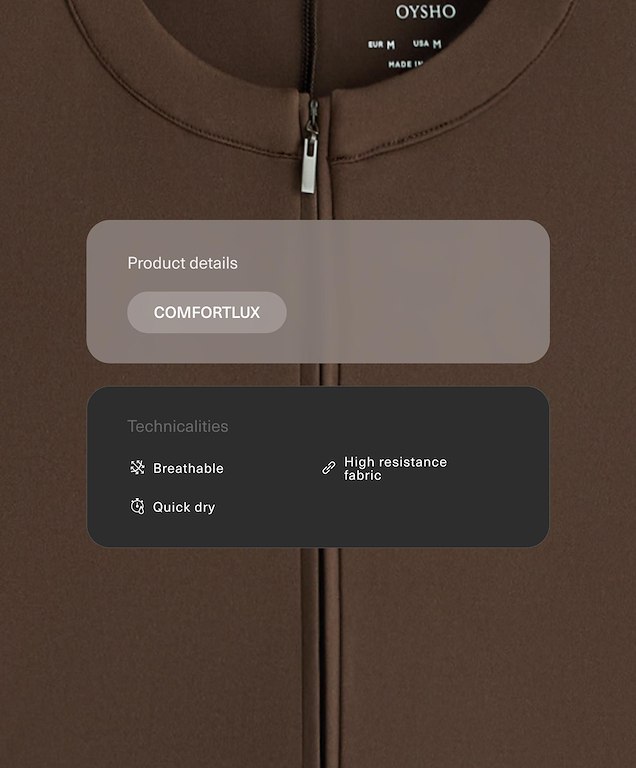Kratki kombinezon Comfortlux sa rajsferšlusom
