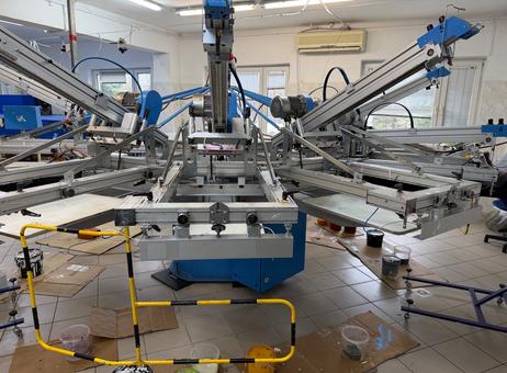 Rotaciona mašina za tekstilnu štampu HEINZ WALZ SPIDER EX 8/12 ER