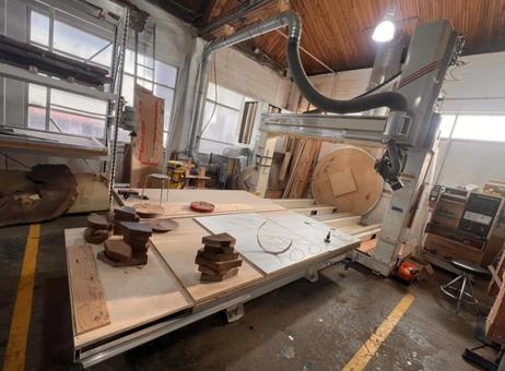 2007 Thermvood 67 5-osni Tvin Table CNC ruter