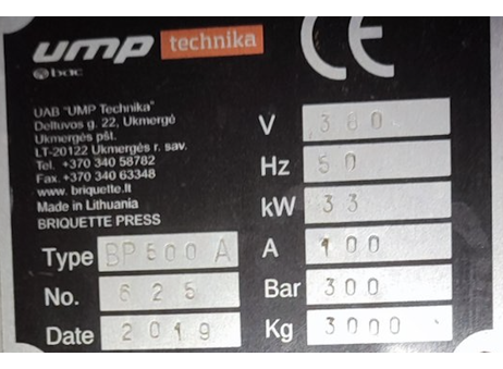 Pritisnite LITVA pressa VR500A