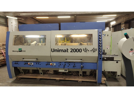 Korišćena mašina za kalupljenje sa više glava Weinig Powermat 2000 6 Spindle (15kW side heads)