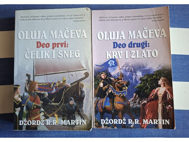 Oluja mačeva 1 i 2, Džordž R.R. Martin