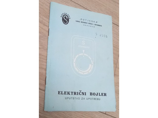 ELEKTRIČNI BOJLER UPUTSTVO ZA UPOTREBU