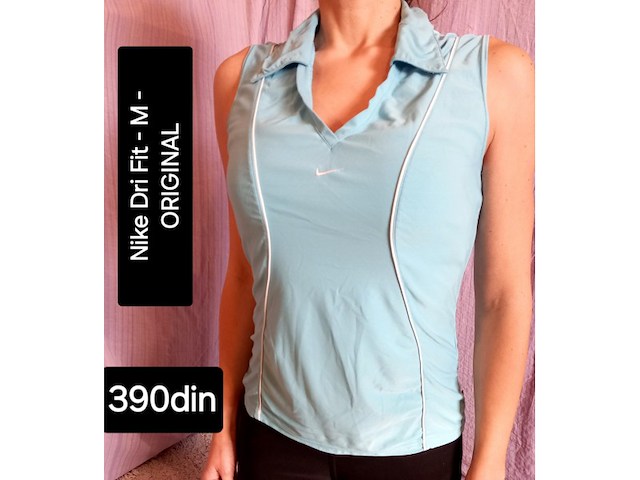Nike Dry Fit ženska majica plava M/38 - ORIGINAL