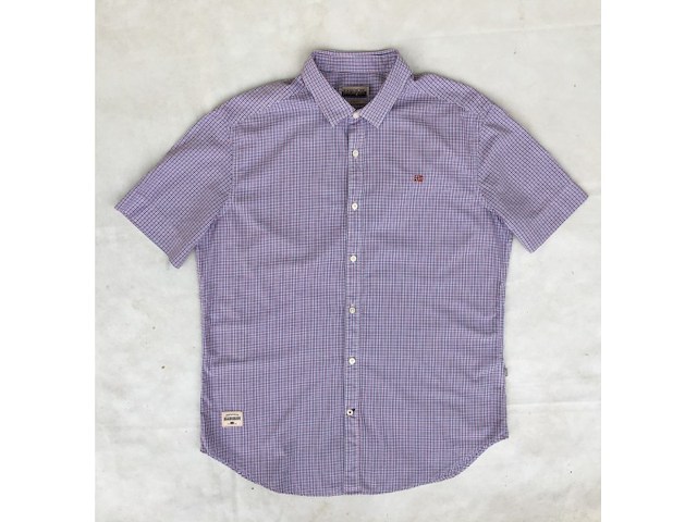 Napapijri-Multicolor Short-Sleeved Shirt ORIGINAL - XL
